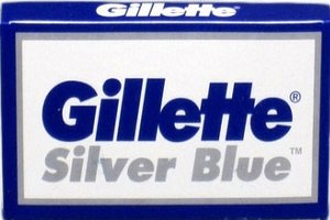 Gillette Silver Blue Platinum Double Edge Razor Blade – WWW ...